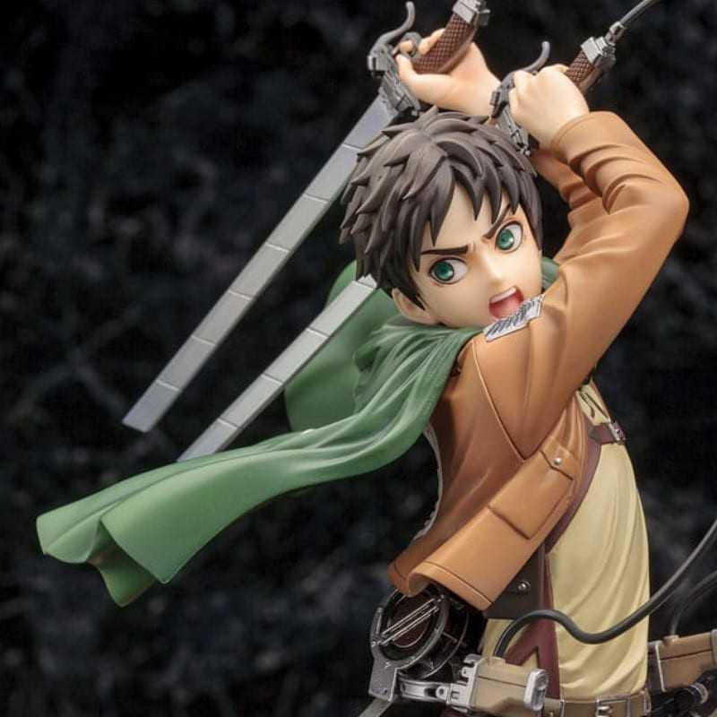 ATTACK ON TITAN - Eren Yeager Renewal Package Ver. ARTFXJ Kotobukiya 1/ ...