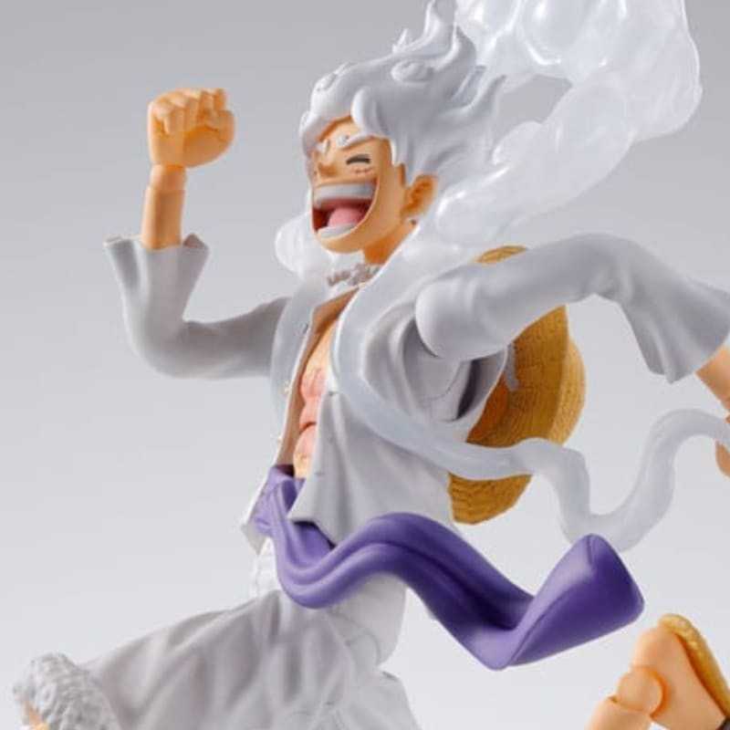 ONE PIECE - Monkey D. Luffy Gear 5 S.H. Figuarts Bandai Action Figure 15 cm