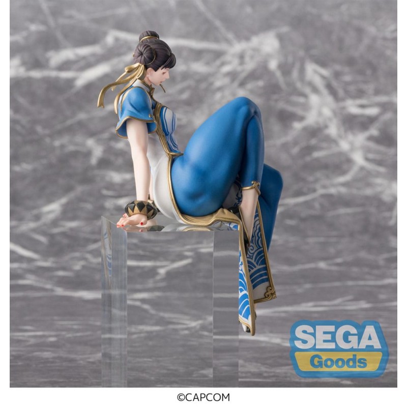 STREET FIGHTER 6 - Chun-Li Perching Sega PVC Figure 14 cm