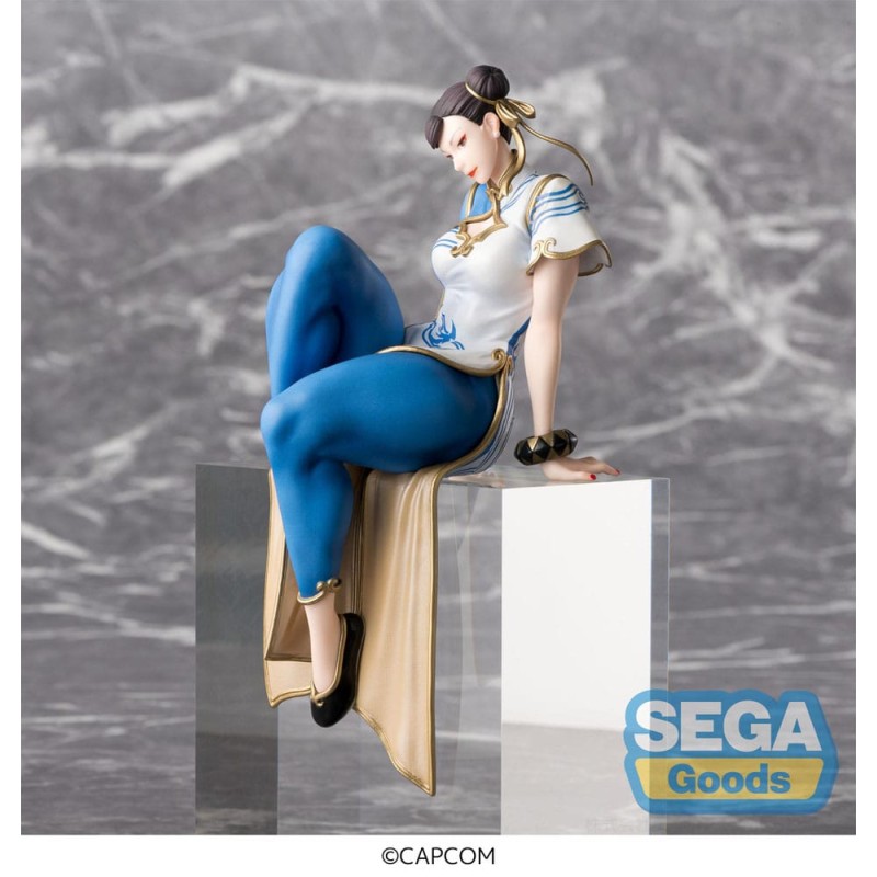 STREET FIGHTER 6 - Chun-Li Perching Sega PVC Figure 14 cm