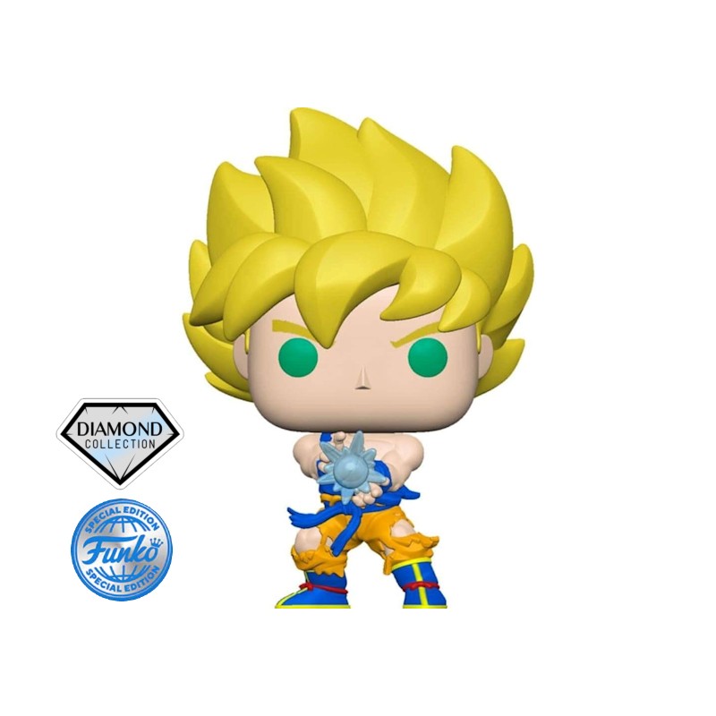 DRAGON BALL Z - Super Saiyan Goku with Kamehameha Diamond Special ...