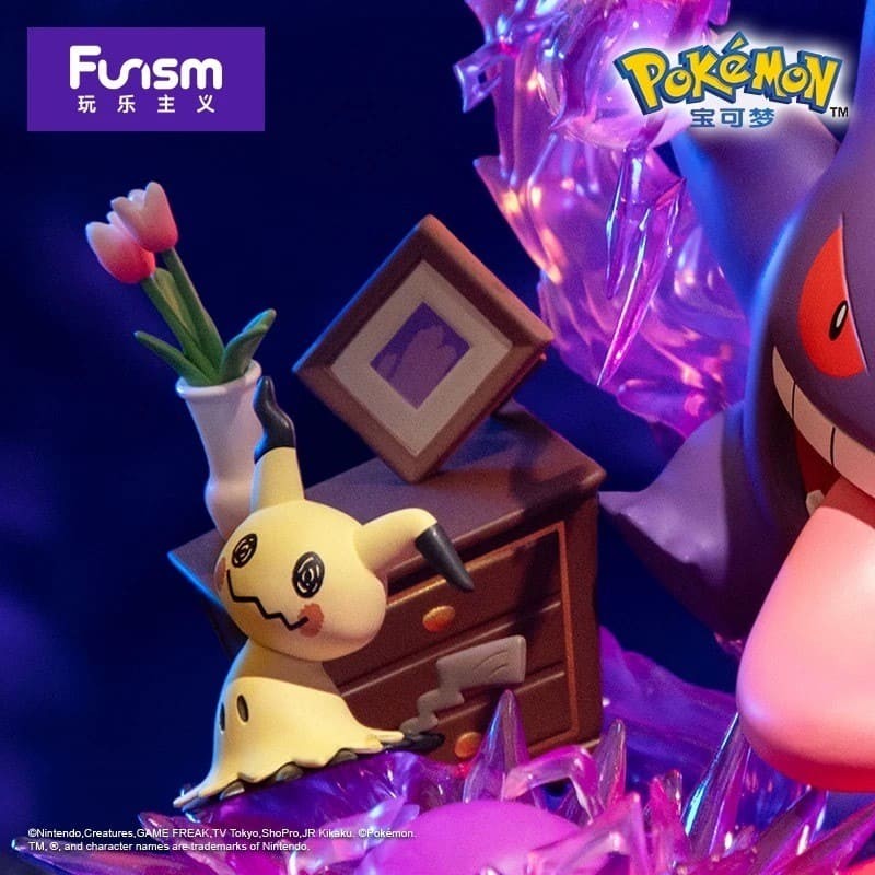 POKEMON - Gengar & Mimikyu Funism Prime Figure 14 cm